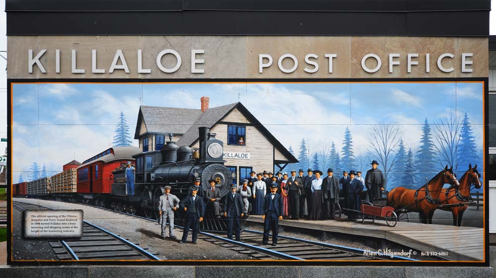 Killaloe post office mural
