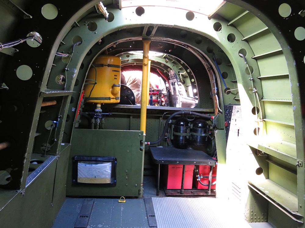 Restored 1945 Lancaster Bomber Flight